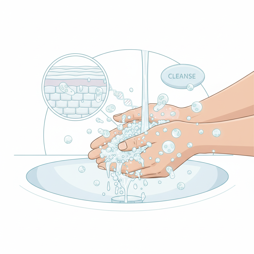 Washing Your Hands Makes You Shed 18 Times More Skin Cells – Medicus Caps