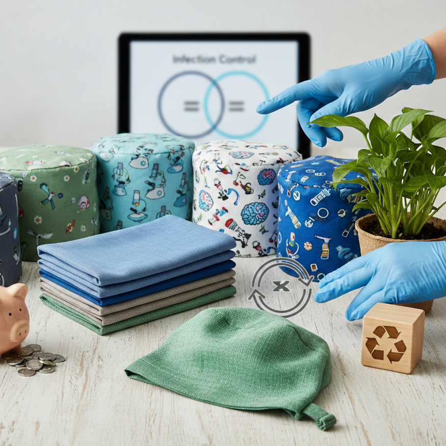 Cloth vs Disposable Surgical Caps: 2024 Evidence Review – Medicus Caps