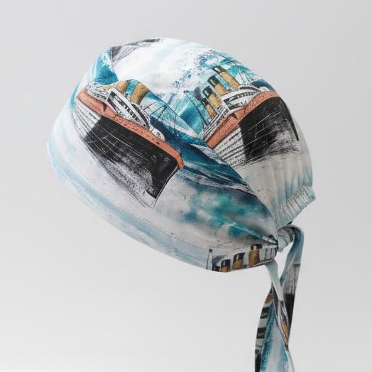 Ferry Boat Scrub Cap Greys Anatomy Inspired – Medicus Custom Scrub Caps