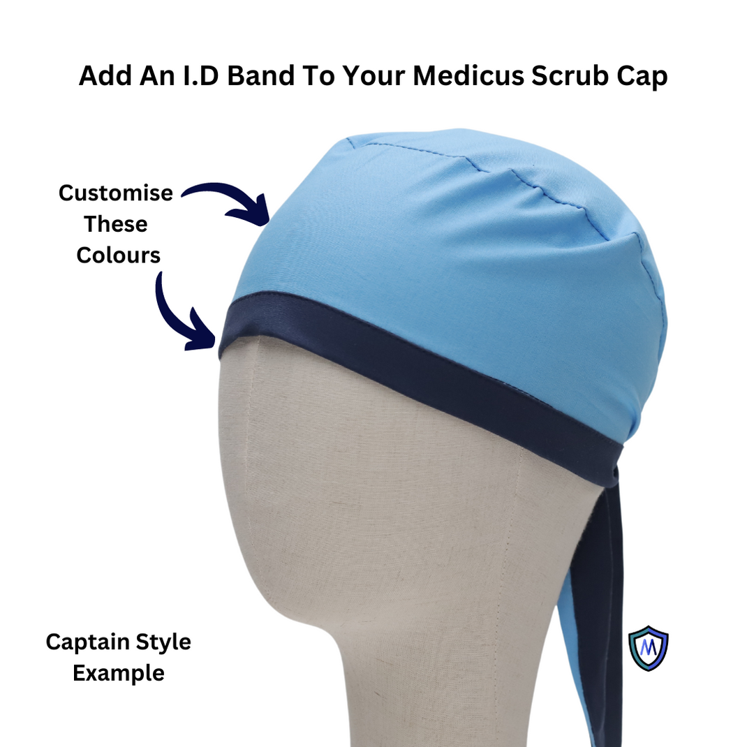 Scrub Cap Customisation Options – Medicus Custom Scrub Caps