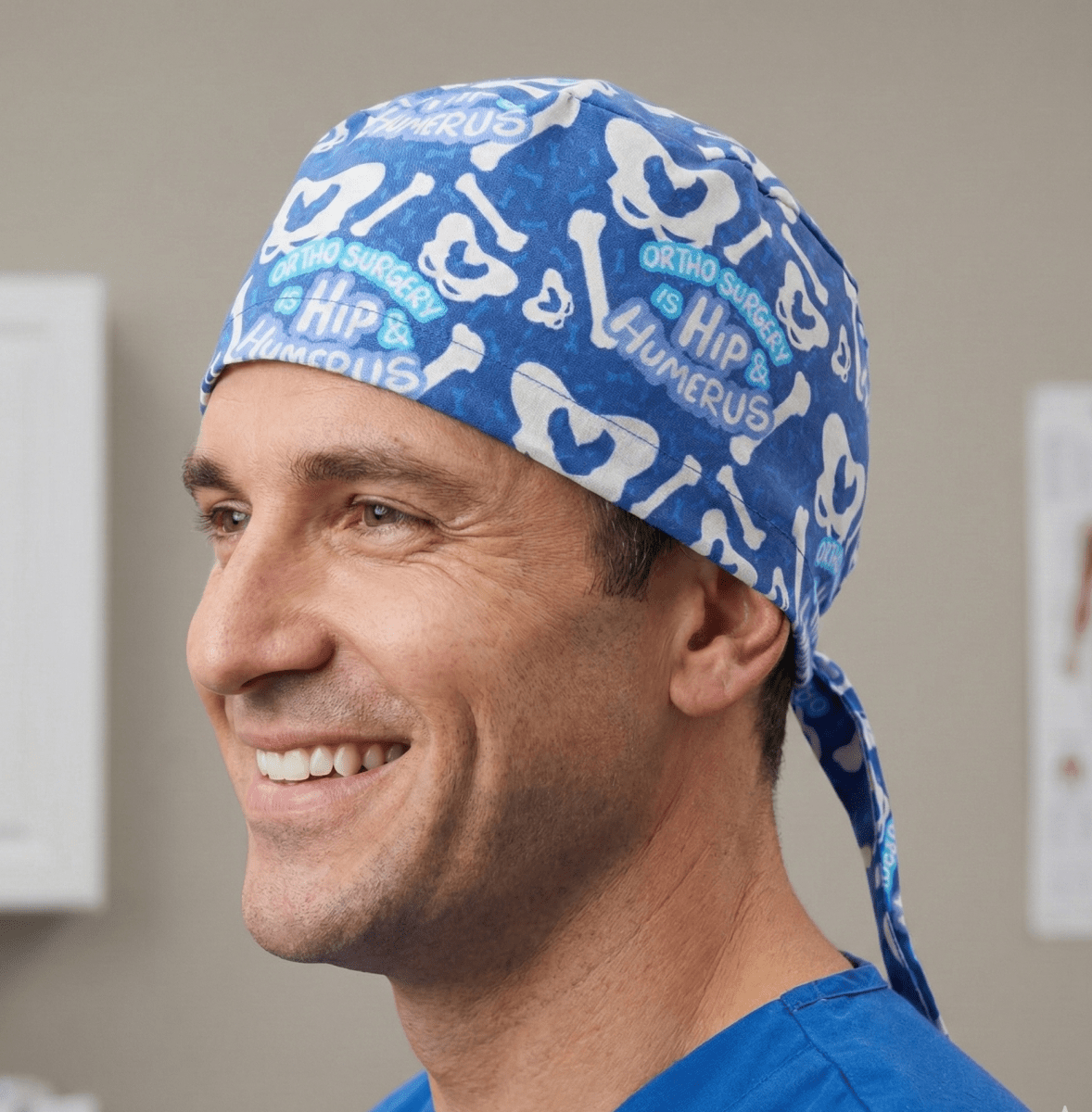 Orthopaedic Surgery Is Hip + Humerus Scrub Cap – Medicus Caps