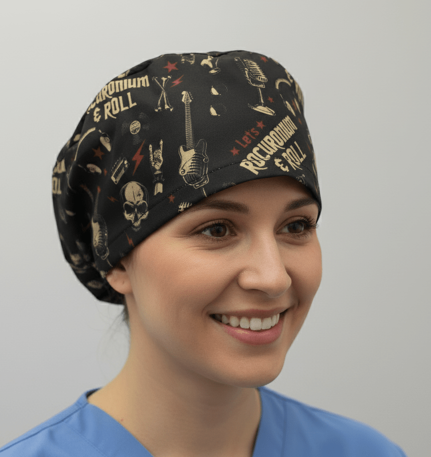 Lets Rocuronium Roll Scrub Cap - Stylish Medical Headwear – Medicus Caps