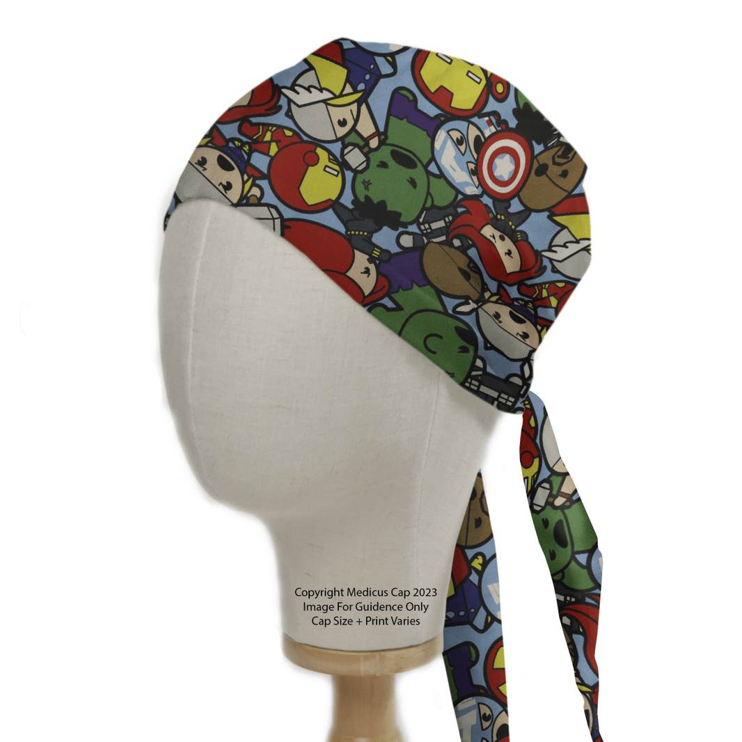 Custom Scrub Caps – Personalized & Reusable – Medicus Custom Scrub Caps